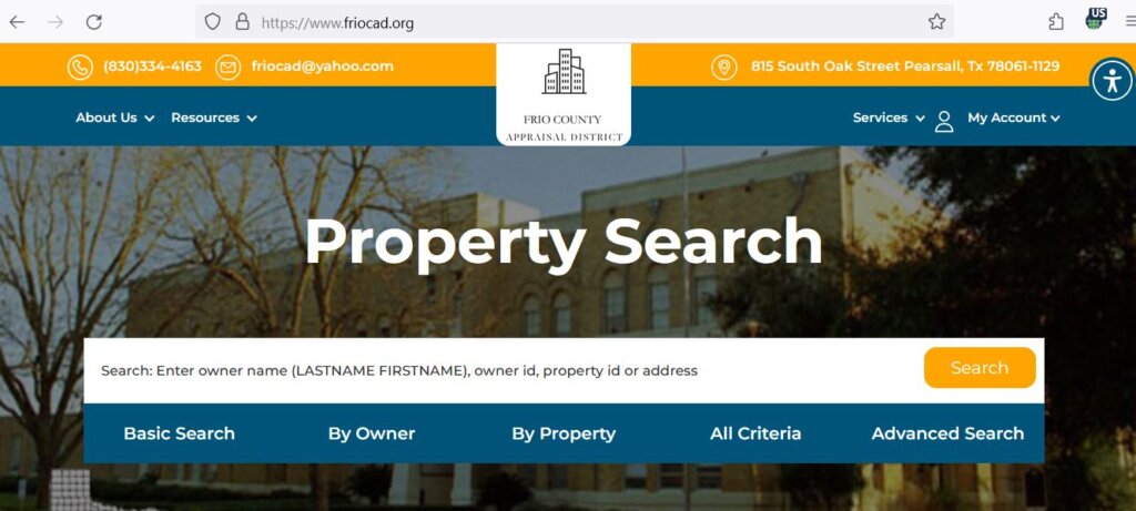 Frio County Appraisal District -Frio CAD And Tax Guide 2026